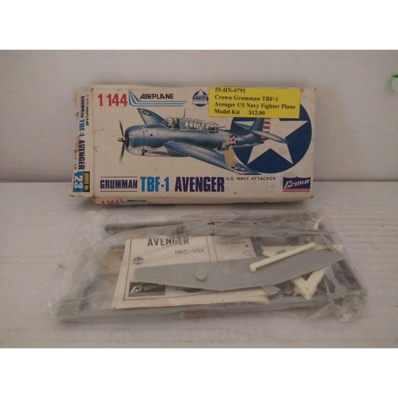 AHM/Rivarossi | Toys | New 144 Crown Grumman Tbf1 Avenger Us Navy ...